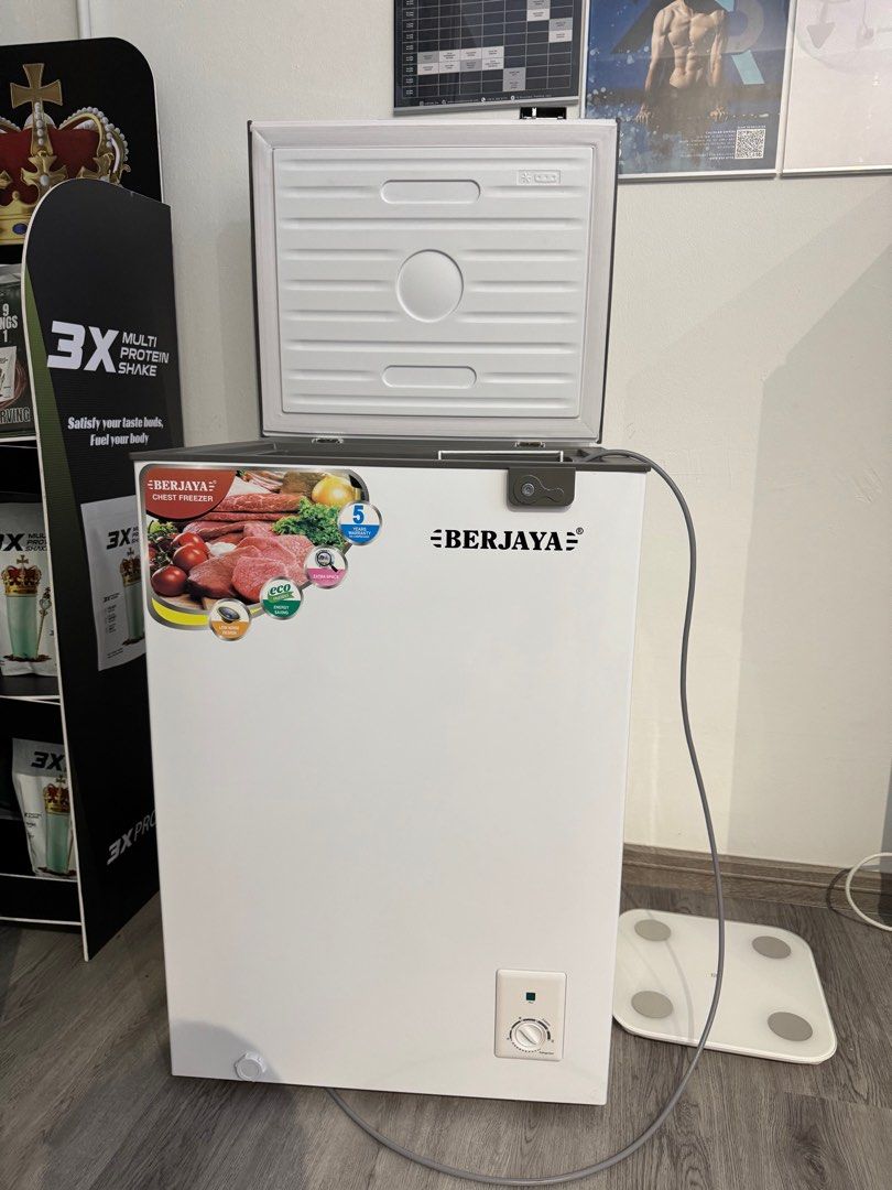 (130 LITRE) Berjaya Premium Dual Chest Chiller & Freezer BJY-CFSD100B ...