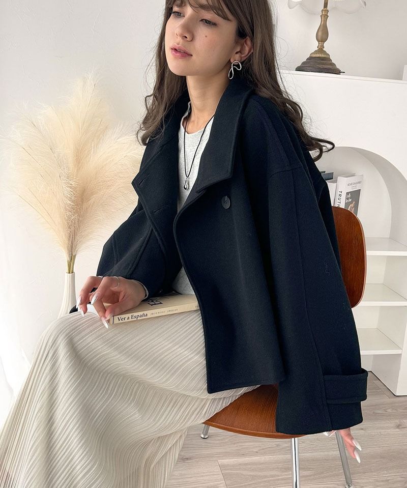 預購 日本品牌 Classical Elf 2way 企領外套 3色4碼, 女裝, 上衣, 長袖衫 - Carousell