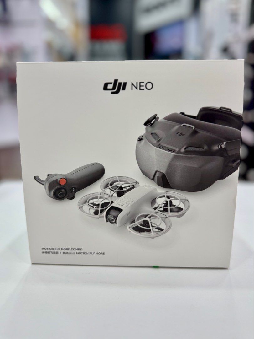 ( NEW ) DJI NEO MOTION FLY MORE COMBO, Photography, Drones on Carousell