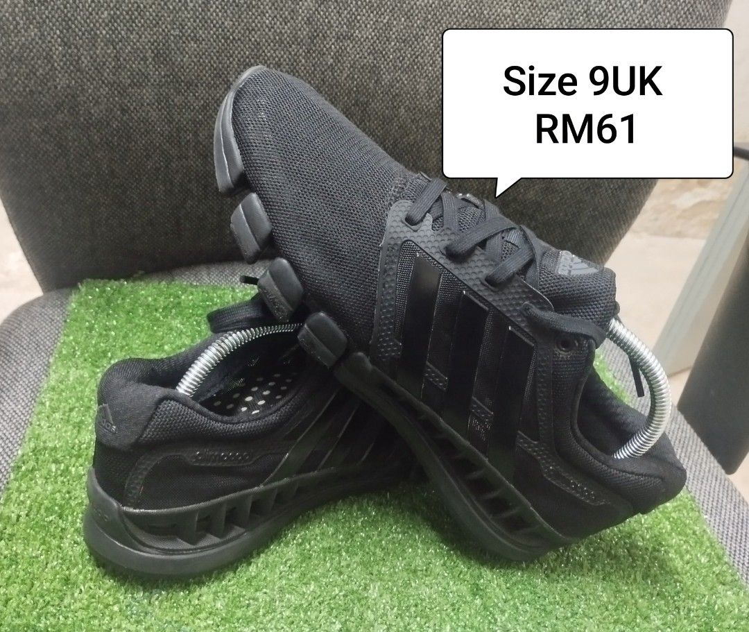 Adidas Climacool Revolution Triple Black, Men's Fashion, Footwear ...