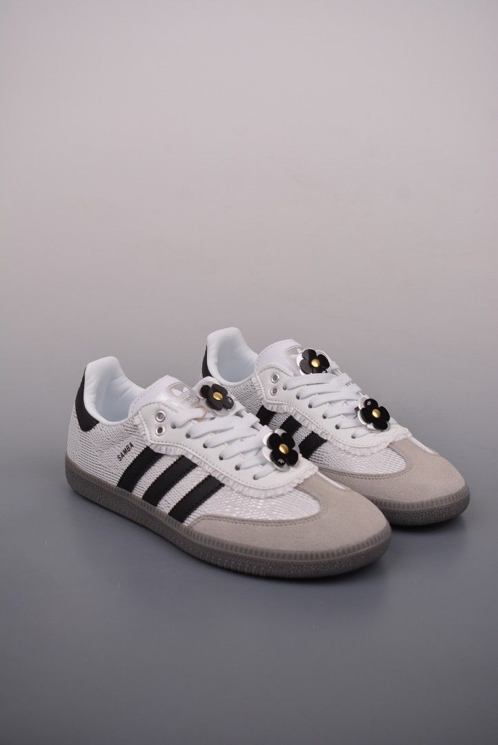 Adidas Samba OG Lace Flower shoes, Women's Fashion, Footwear, Sneakers ...