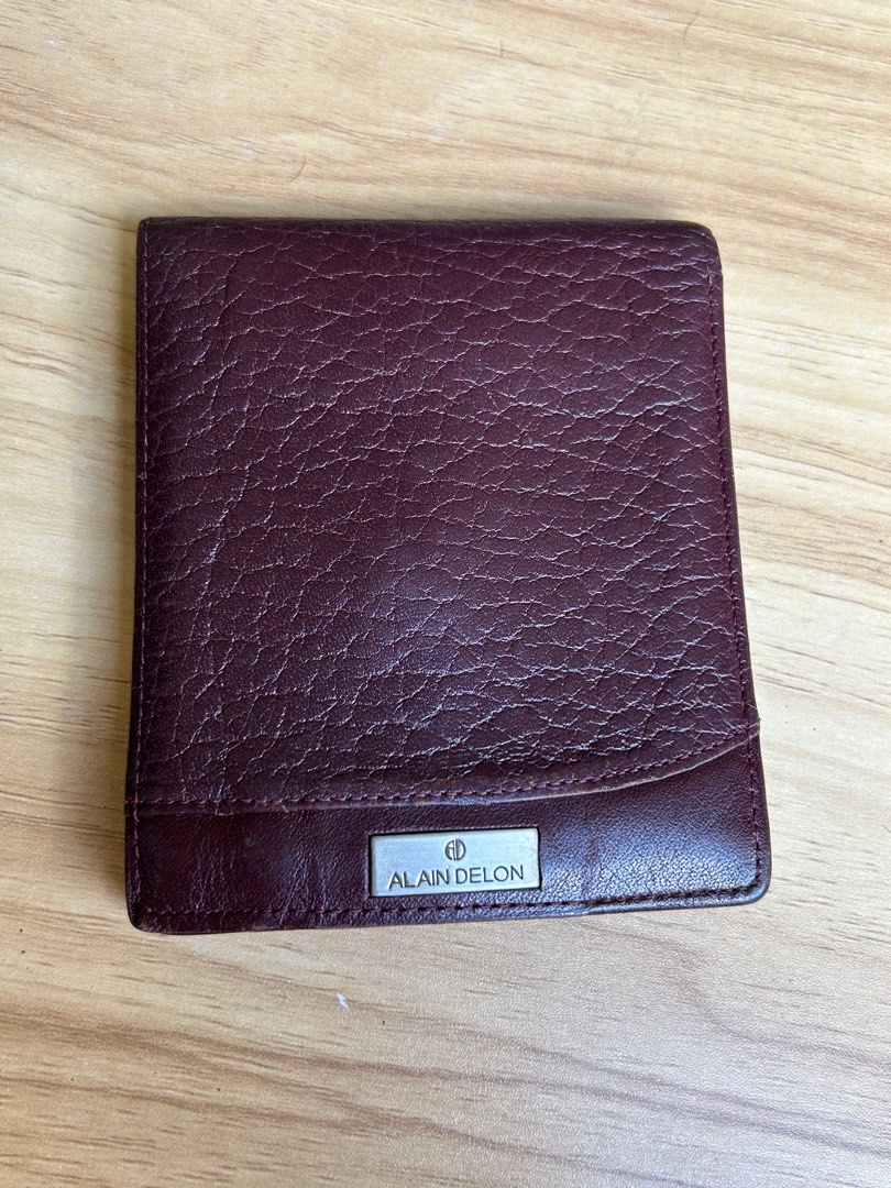 ALAIN DELON Genuine Leather Wallet. Vintage wallet, Men's Fashion ...