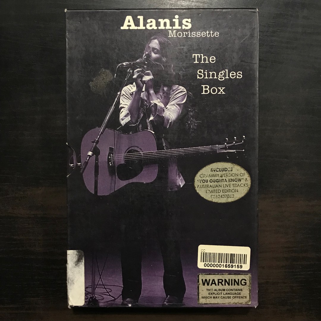 Alanis Morissette Singles Box (Numbered) (4 Disc) (Box Aus), Hobbies ...