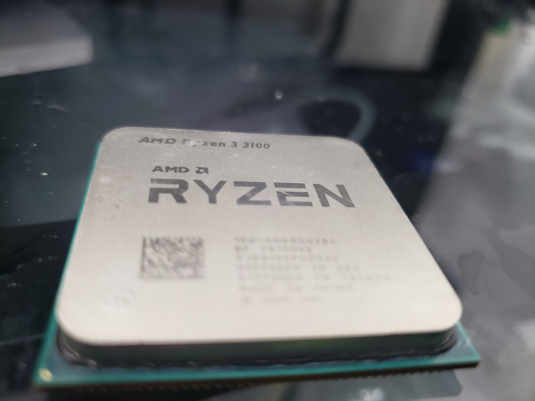AMD Ryzen 3 3100 CPU (AM4 socket), 電腦＆科技, 電腦周邊及配件, 電腦周邊產品 - Carousell