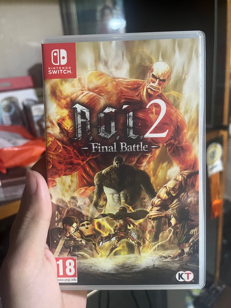 Attack on titan 2 Final Battle, Video Gaming, Video Games, Nintendo on ...