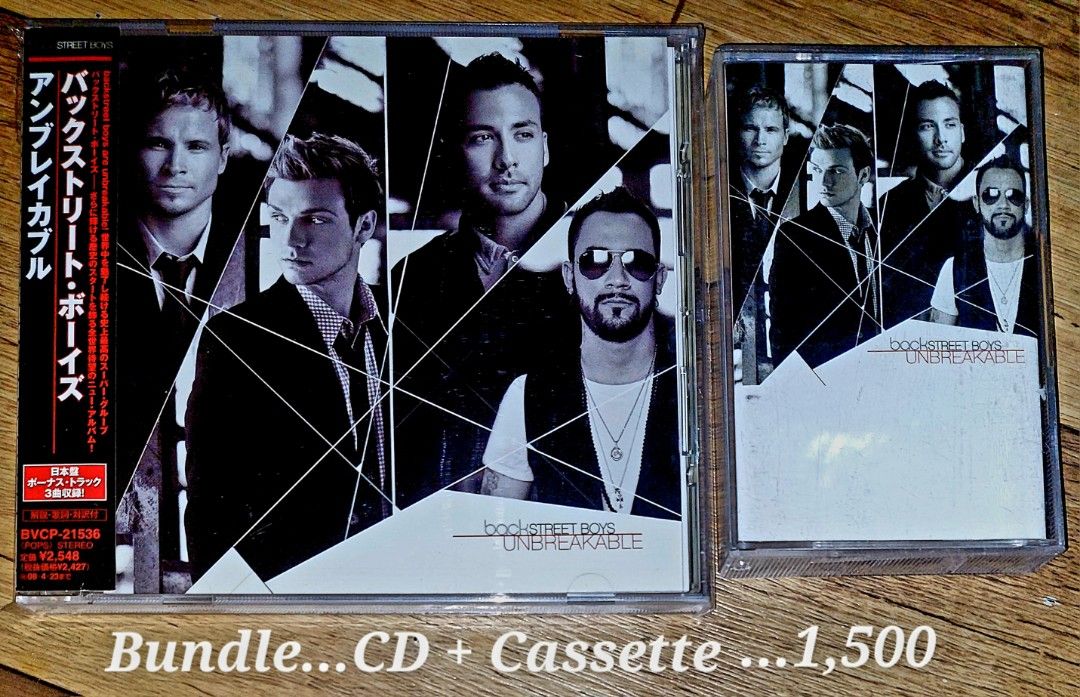 Backstreet Boys CD+Cassette Tape' All Album" Sale for (Set) Price @ the ...