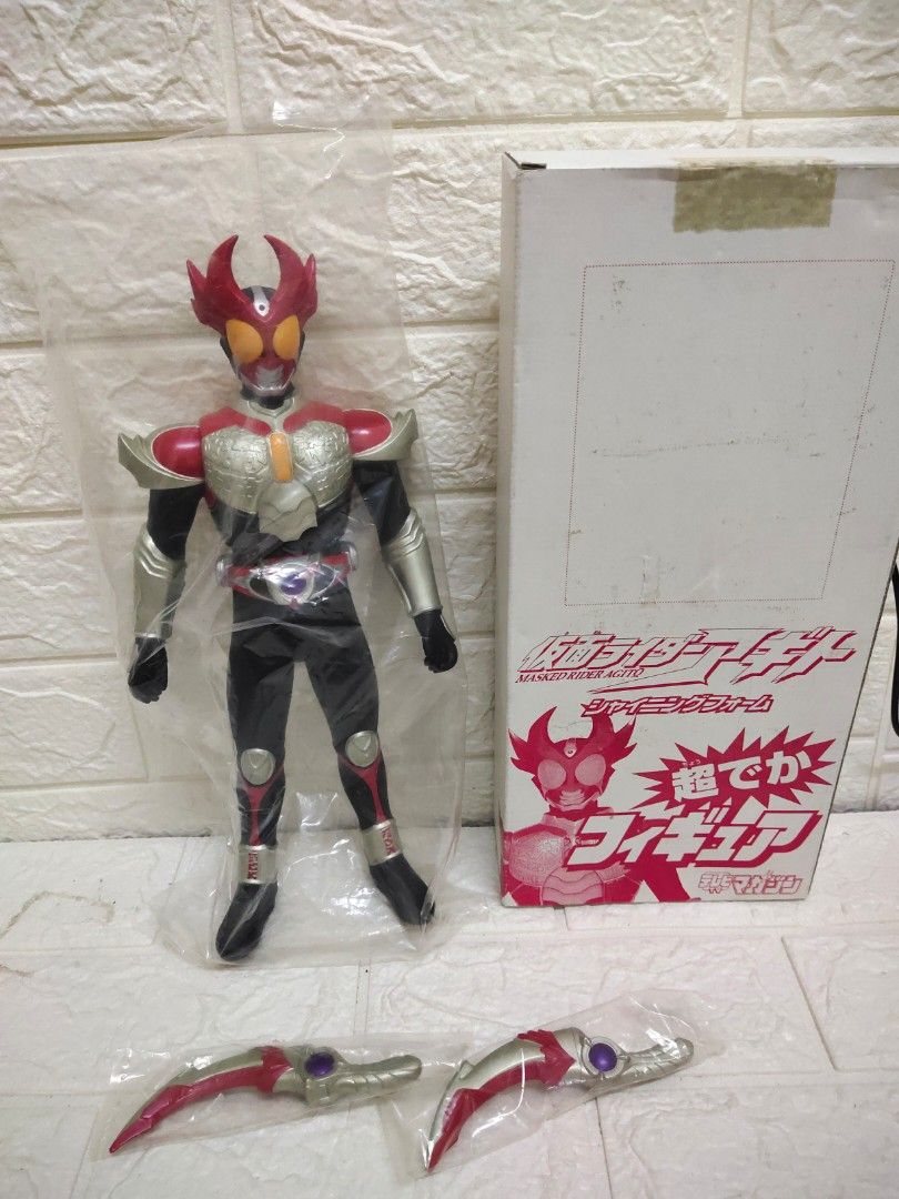 Bandai 2001 Asatsu D.K kamen rider shining form big around 30cm, Hobbies & Toys, Toys & Games on ...