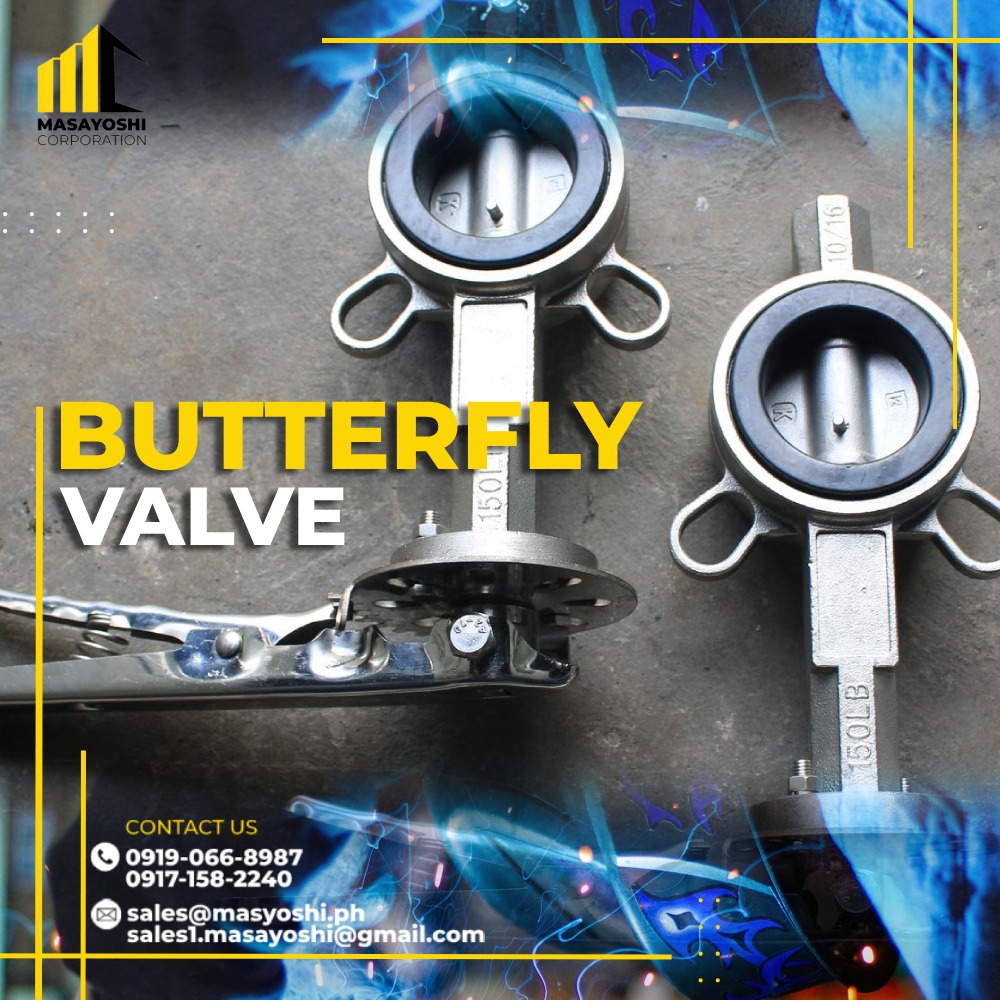 BUTTERFLY VALVE | Perforated Sheet | PVC Pipes | Round Bar | MS Plate ...