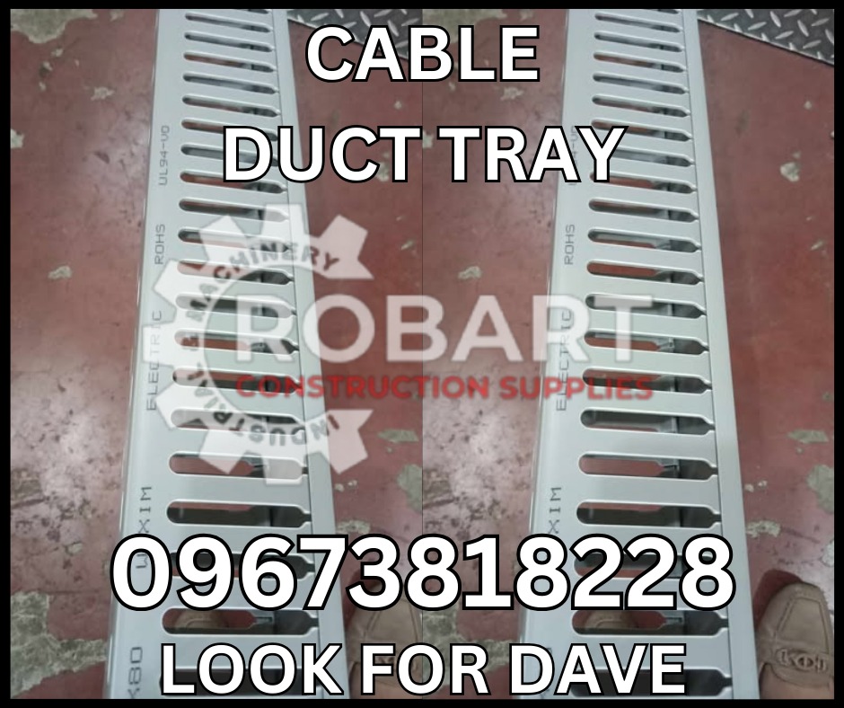 CABLE DUCT TRAY, Commercial & Industrial, Industrial Equipment on Carousell