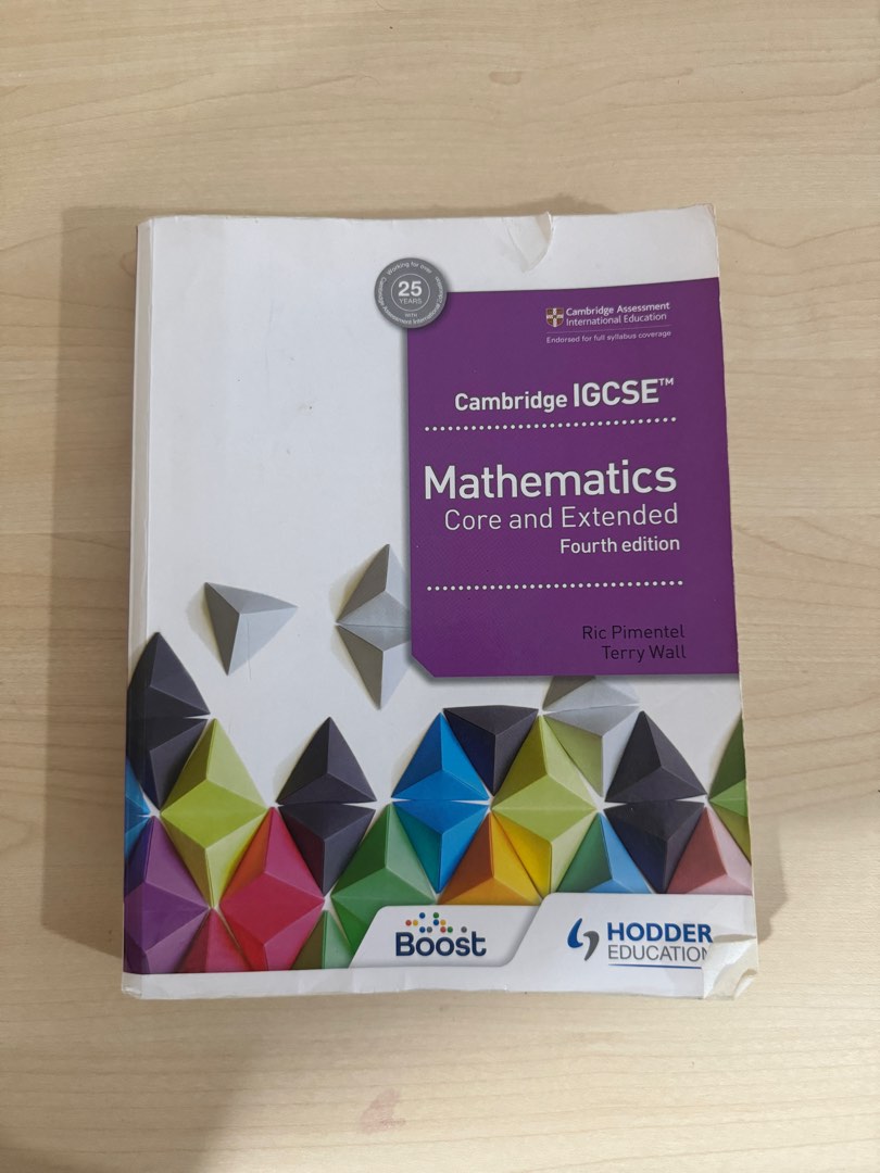 CAMBRIDGE IGCSE - 0580 Maths Coursebook - 4th edition, Hobbies & Toys, Books & Magazines ...