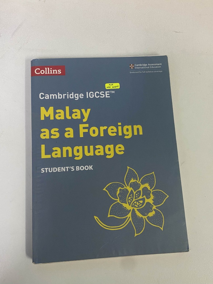 Cambridge IGCSE Malay Foreign Language Textbook, Hobbies & Toys, Books ...