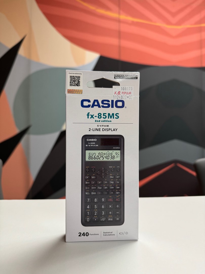 CASIO fx-85MS Scientific Calculator, Computers & Tech, Office & Business Technology on Carousell