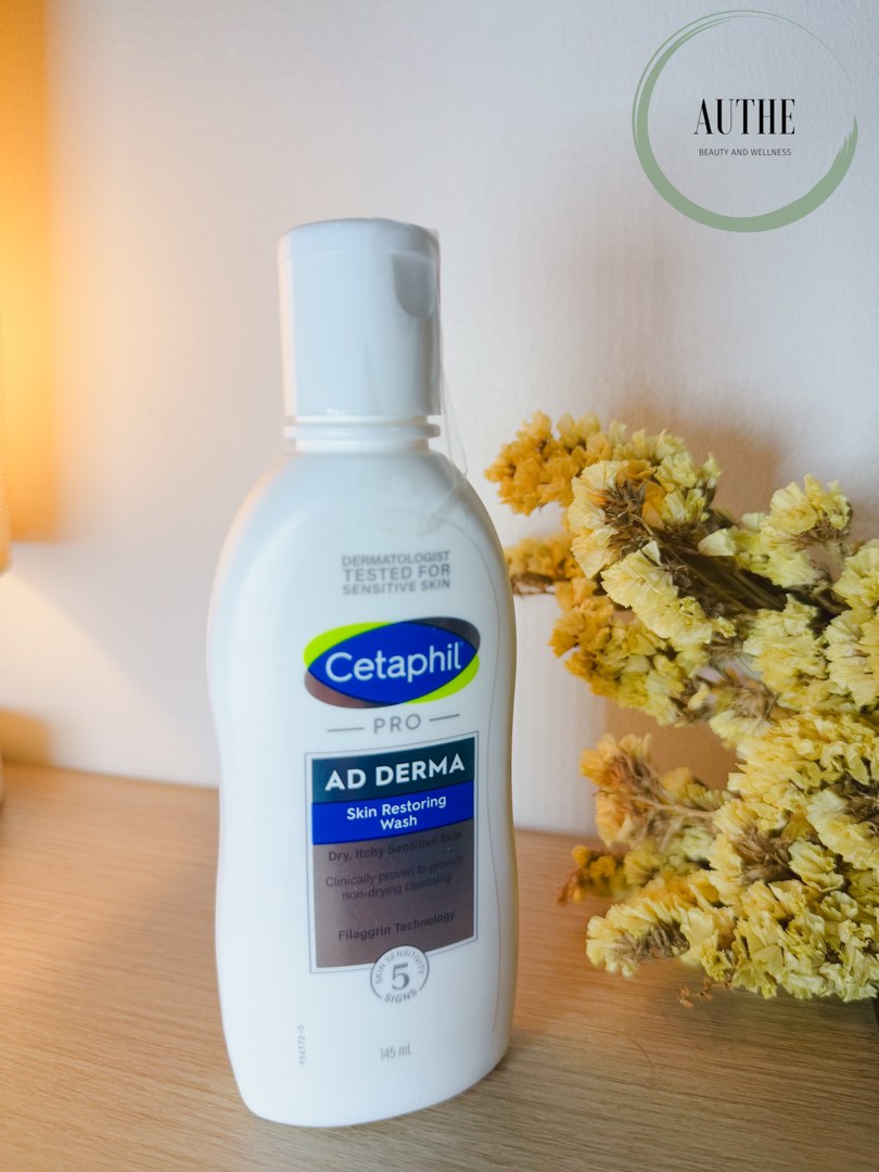 Cetaphil PRO Ad Derma Skin Restoring Wash 145ml For Eczema - Prone Skin ...