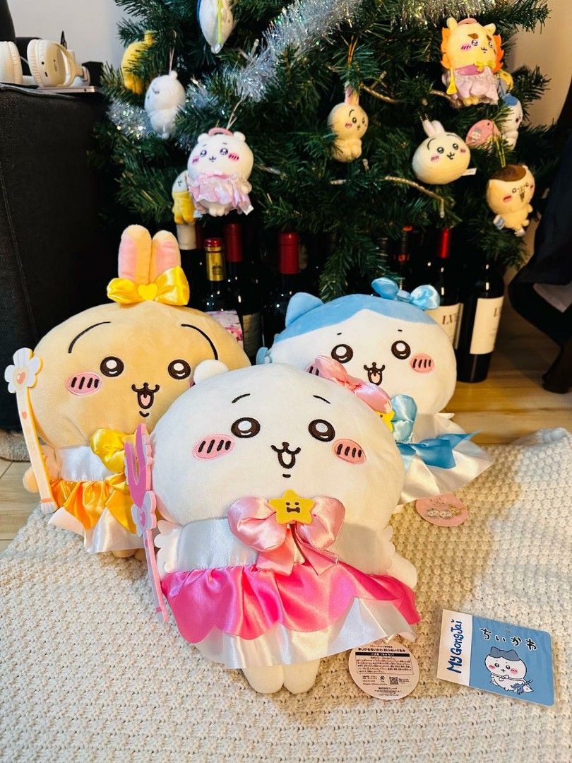 【Chiikawa 景品 有牌 日本】 魔法少女一套不散 Chiikawa Usagi Hachiware Momonga 小八 兔哥 栗子 ...