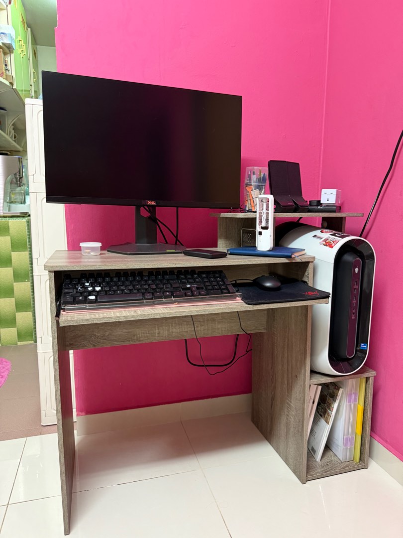 Computer table, Furniture & Home Living, Furniture, Tables & Sets on ...