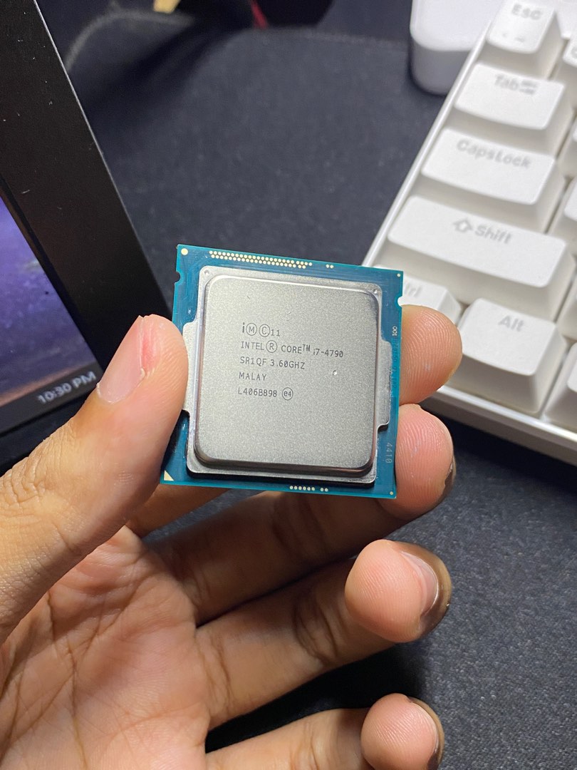 CPU Intel i7 4790 (4core 8threads), Computers & Tech, Parts ...