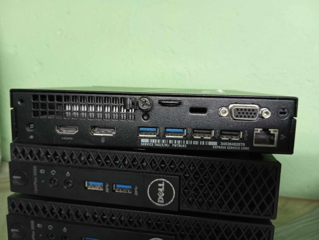cpu mini pc dell i5 7500t 7th gen 8gb ram ddr4 ssd 256gb, Computers ...