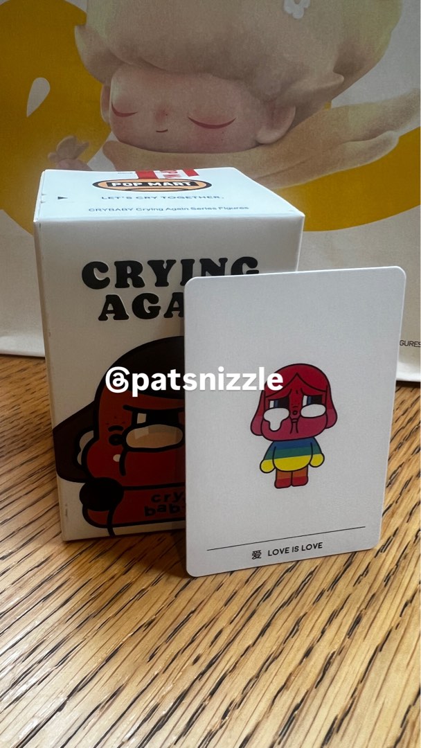 Cry baby crying again popmart, Toys & Collectibles, Lainnya di Carousell