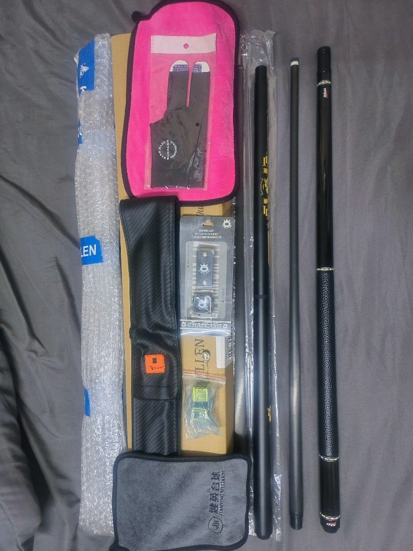 Cue biliard Yfen + Jump break, Sports Equipment, Sports & Games ...