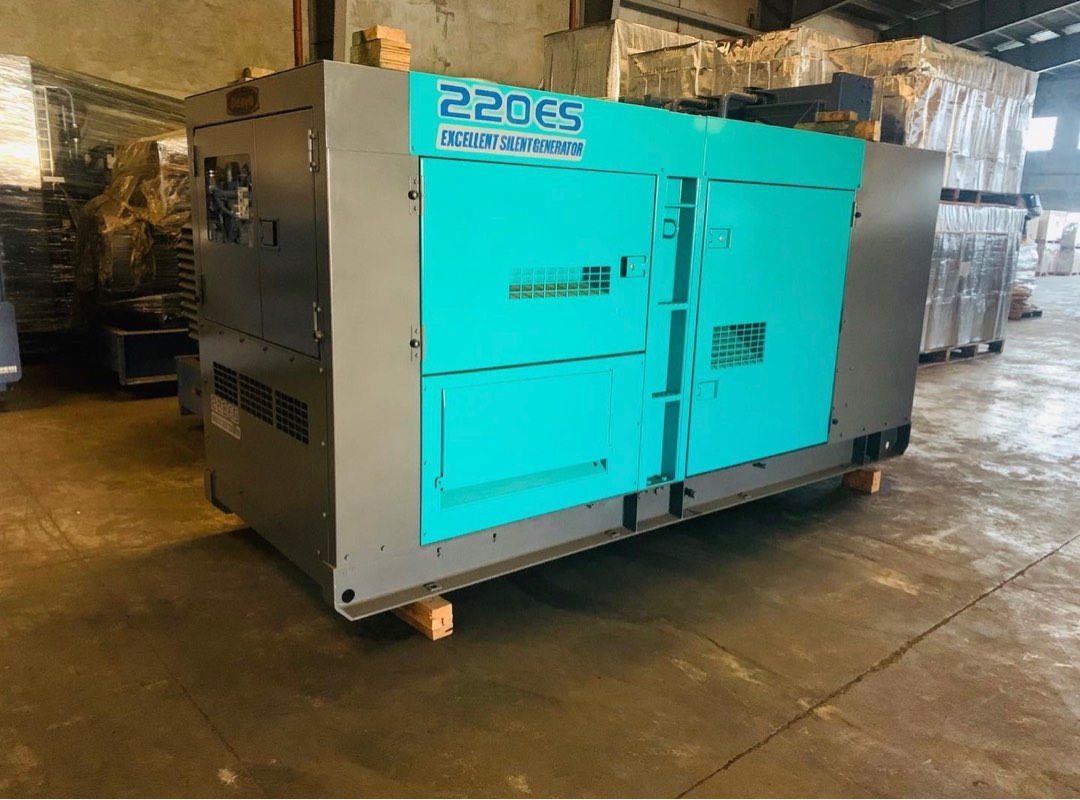 Denyo 220 KVA Generator - Japan Surplus, Commercial & Industrial ...