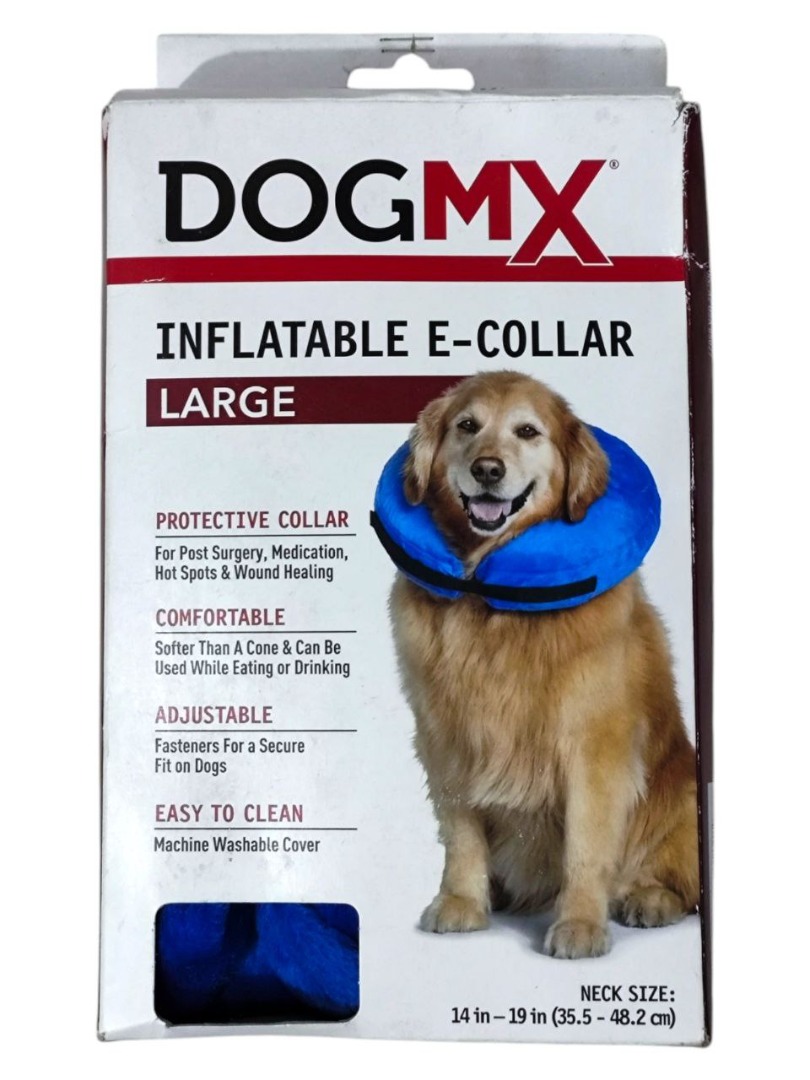 Dog MX Inflatable E-Collar - Adjustable and Comfortable Protection for ...
