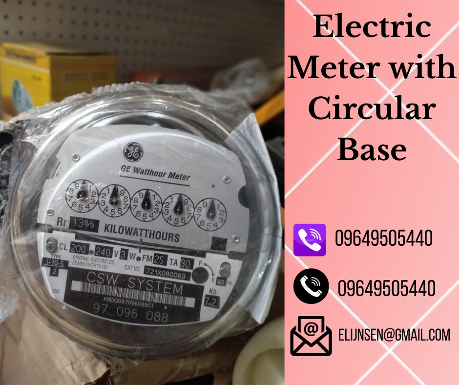 Electric Meter with Circular Base, Commercial & Industrial ...