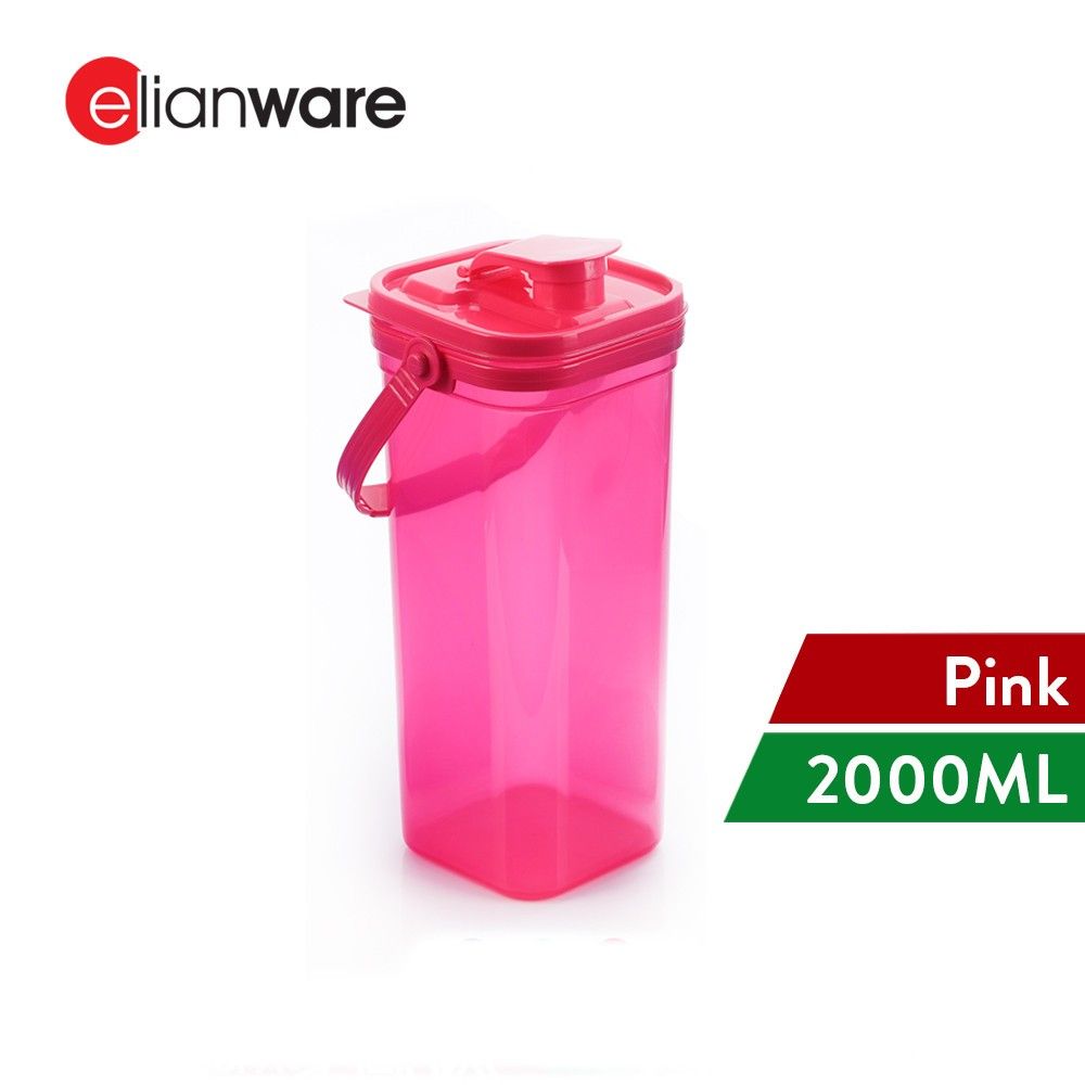 Elianware 2L water bottle(pink), Furniture & Home Living, Kitchenware ...