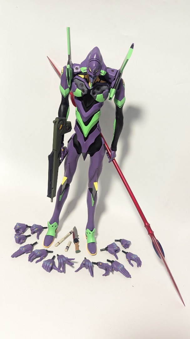 Evangelion EVA-01 Unit 01 MEDICOM Toys 1/6 RAH Japan 15" Tall ...