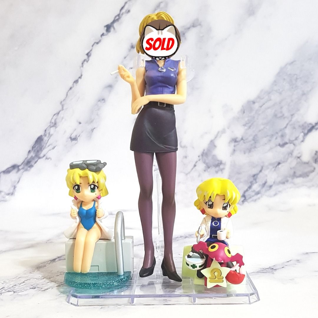 Evangelion Figures Assorted Asuka Rei Mari Ritsuko Yui Ibuki Hikari ...