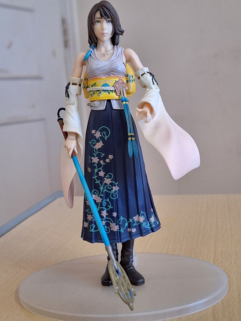 Final Fantasy X Play Arts Yuna No. 2 PVC Figure 18Cm Square Enix, 興趣及遊戲 ...