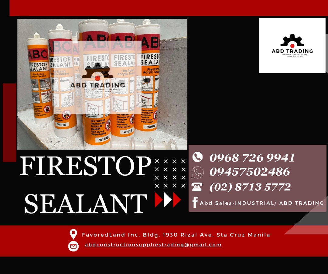 FIRESTOP SEALANT, Commercial & Industrial, Industrial Equipment on Carousell