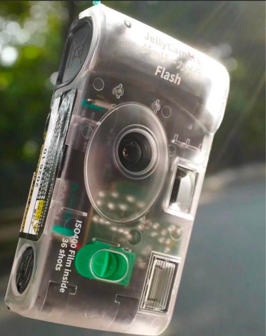 Fujifilm 現貨 ️可重用 透明 菲林相機 特別版 36張 果凍相機 jelly camera, 攝影器材, 相機 - Carousell
