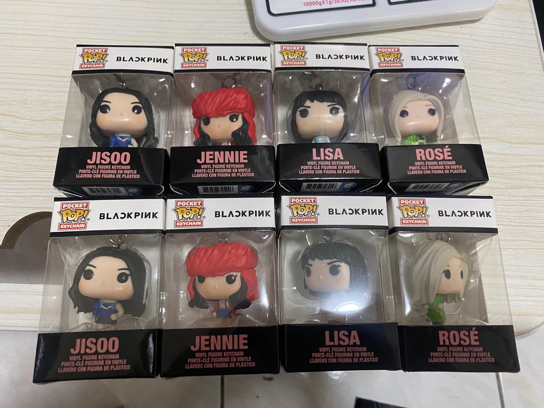 Funko Pop Keychain Blackpink Lisa Rose Jennie Jisoo, Hobbies & Toys ...