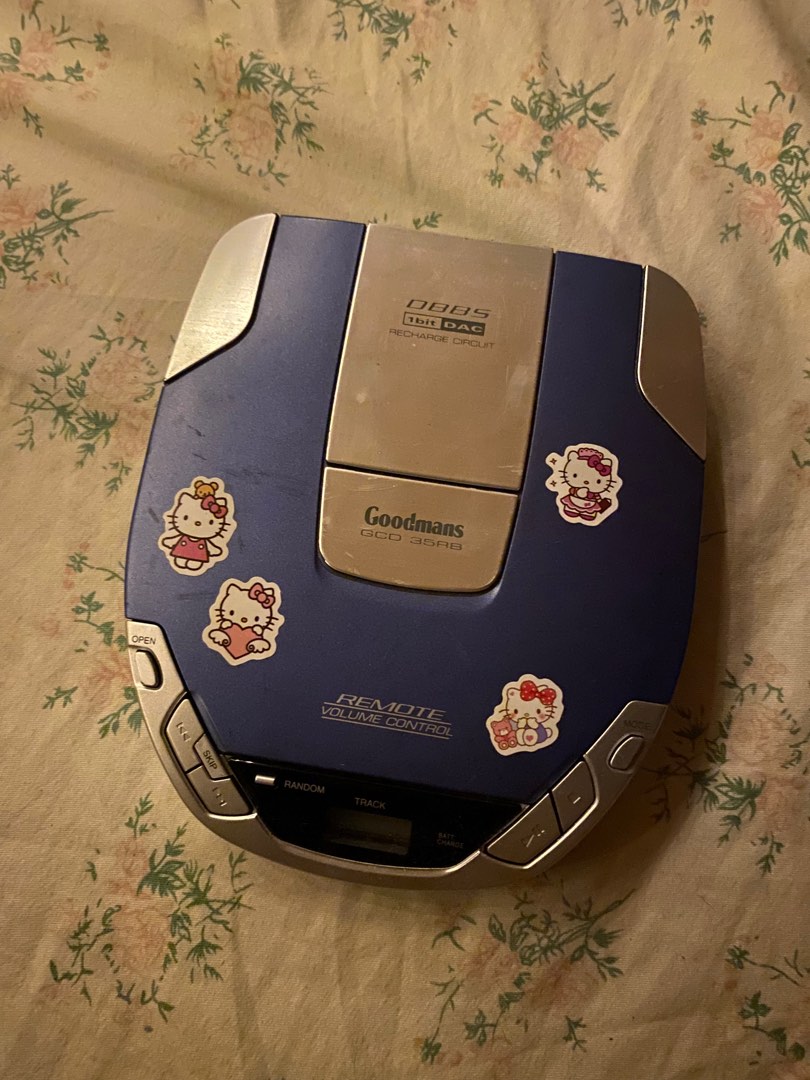 goodmans portable cd player, Audio, Portable Music Players on Carousell