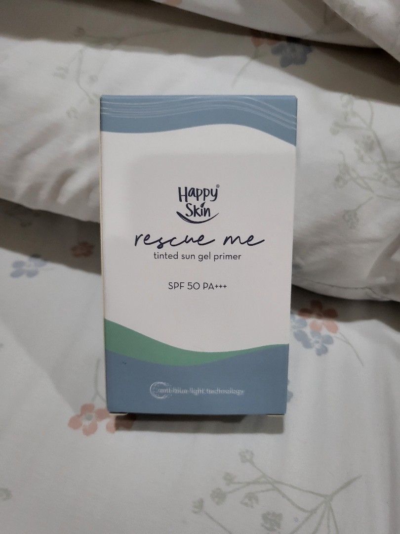 Happy Skin Rescue Me Tinted Sun Gel Primer SPF 50 PA+++ (new), Beauty ...