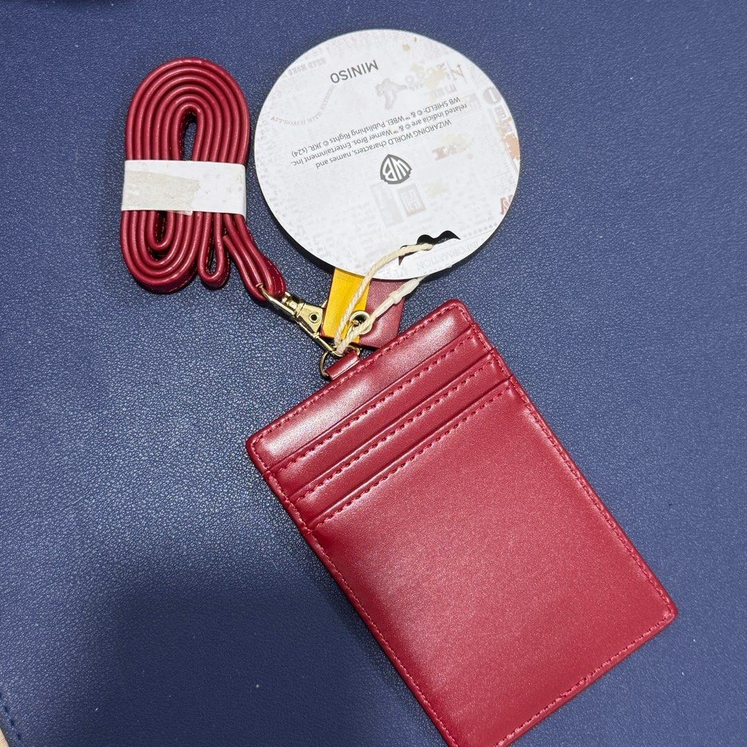 Harry Potter x Miniso Gryffindor Lanyard/Card Holder, Women's Fashion, Bags & Wallets, Wallets ...