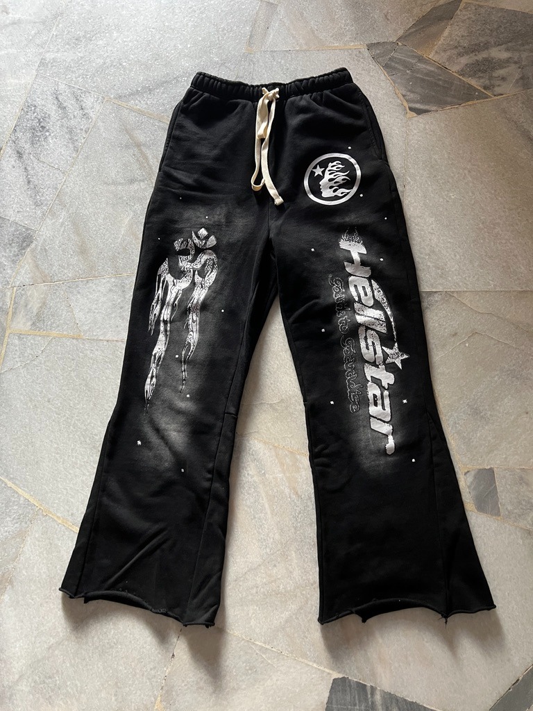 Hellstar Racer Flair Sweatpants, Men's Fashion, Bottoms, Trousers on ...