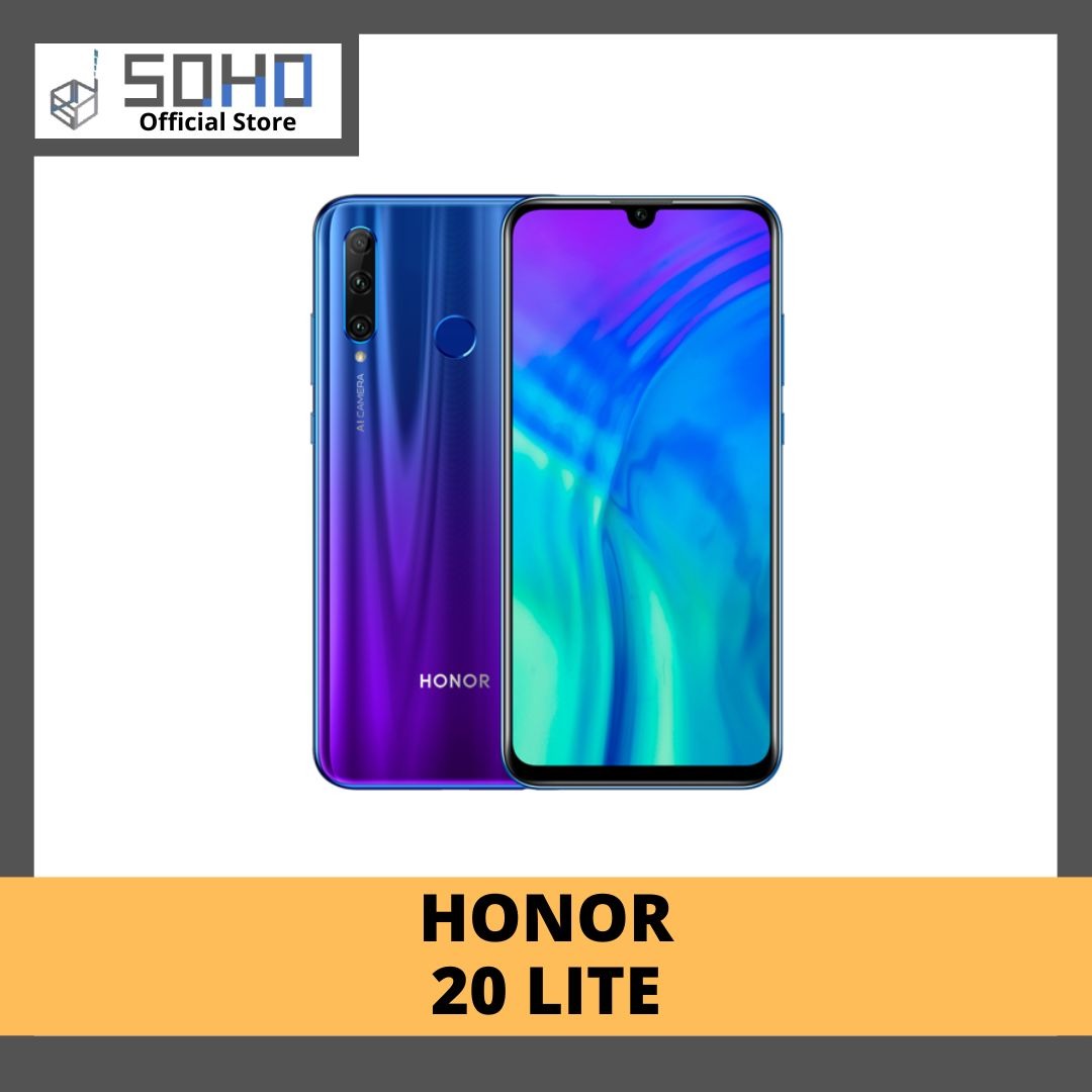 Honor 20 Lite 128GB Phantom Blue, Mobile Phones & Gadgets, Mobile ...