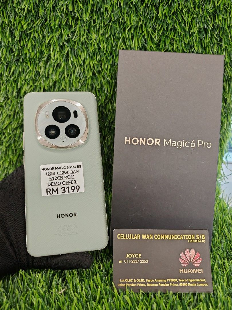 Honor Magic 6 Pro 5G 512GB Epi Green, Mobile Phones & Gadgets, Mobile ...