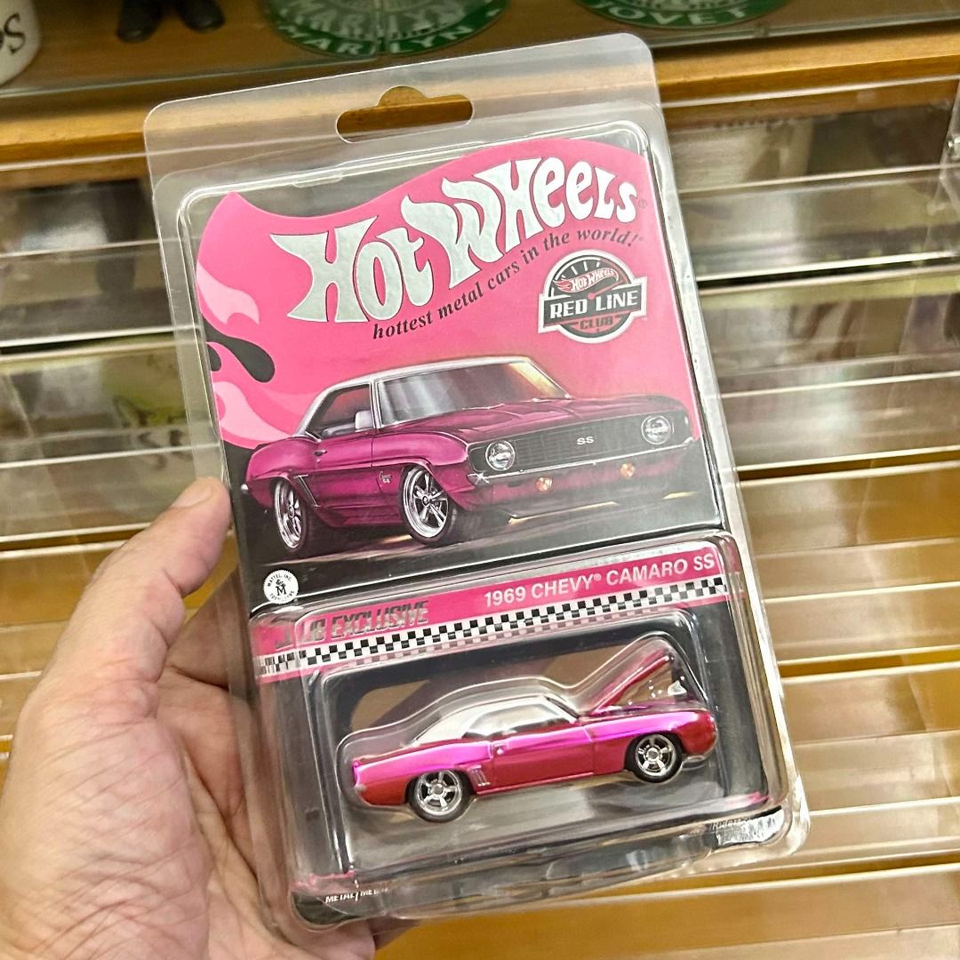 Hot Wheels Collectors RLC 1969 CHEVY CAMARO SS Red Line Club HotWheels ...