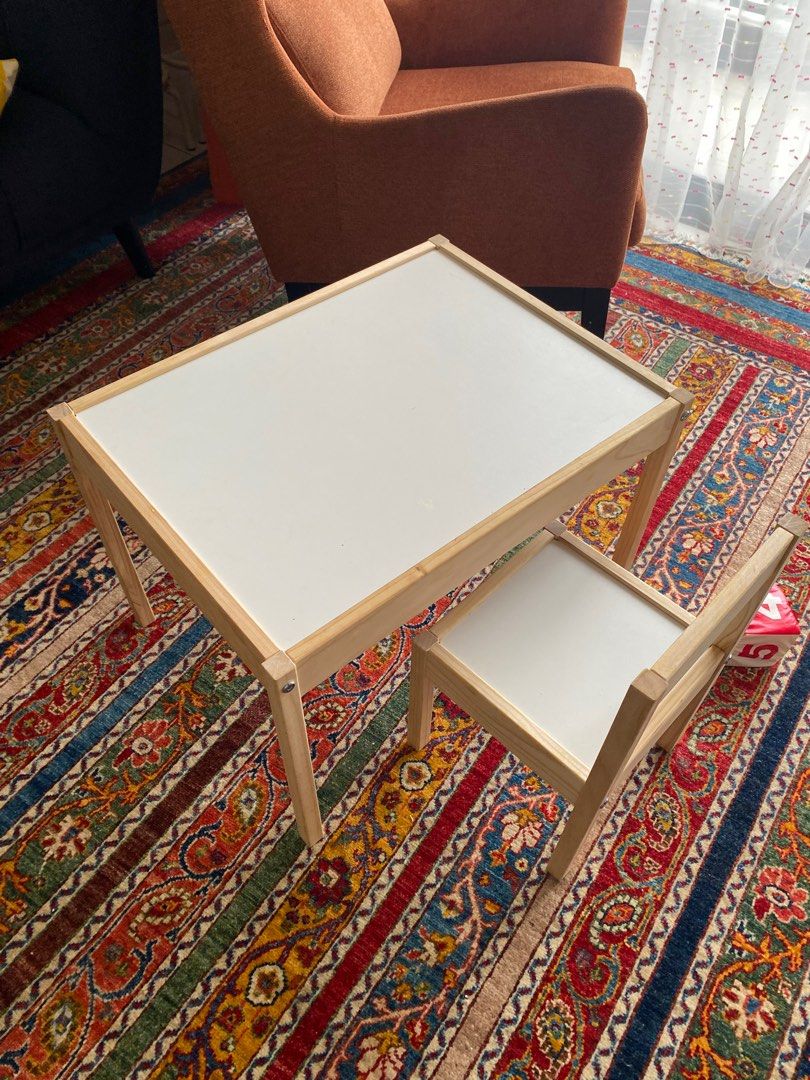 IKEA Baby table set, Furniture & Home Living, Furniture, Tables & Sets ...