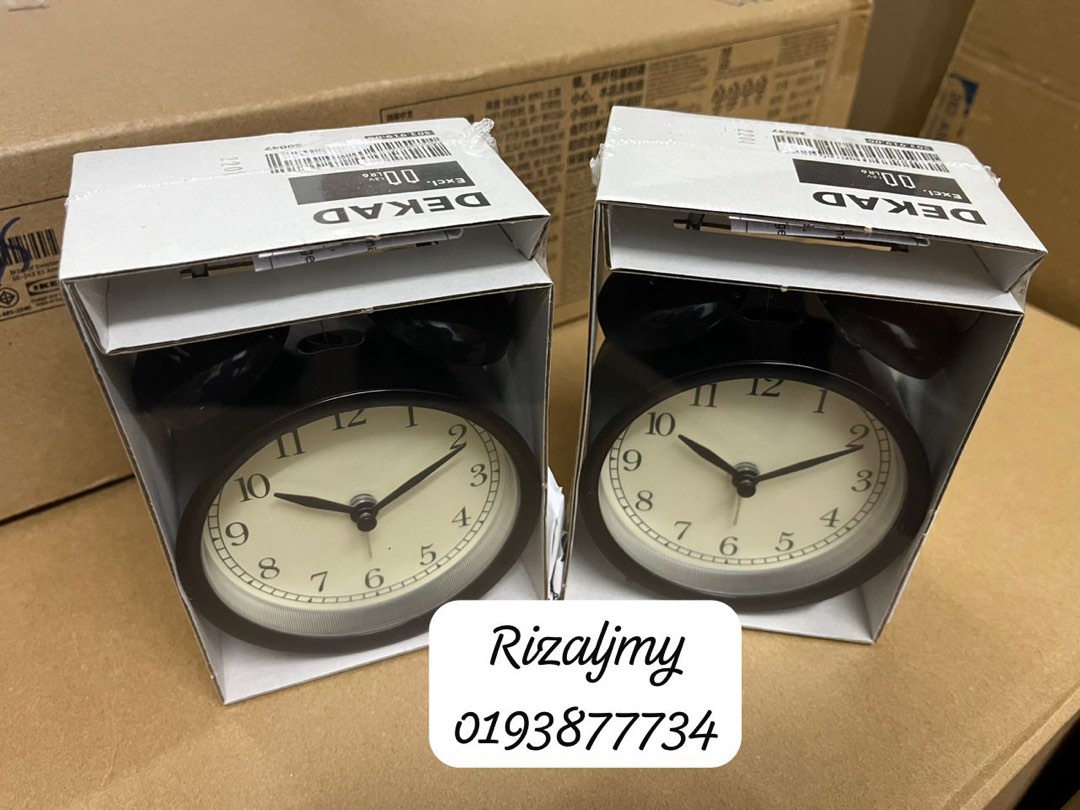 Ikea Dekad Alarm Clock, Furniture & Home Living, Home Decor, Clocks on ...