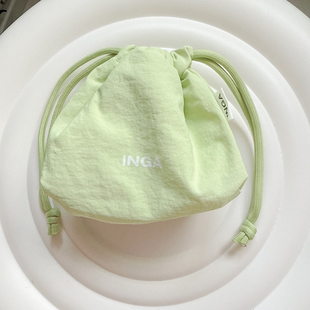 Inga Green Mini Pouch, Women's Fashion, Bags & Wallets, Purses ...