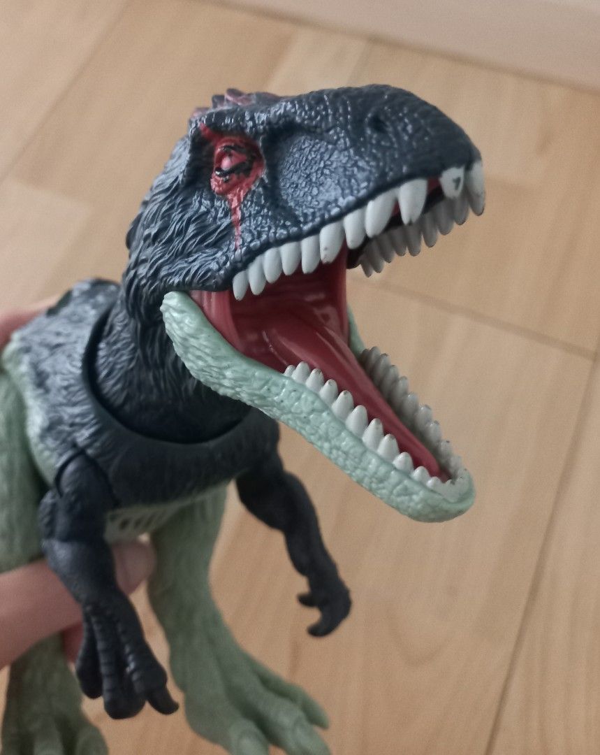 Jurassic World Dino Tracker - Wild Roar Eocarcharia, Hobbies & Toys ...