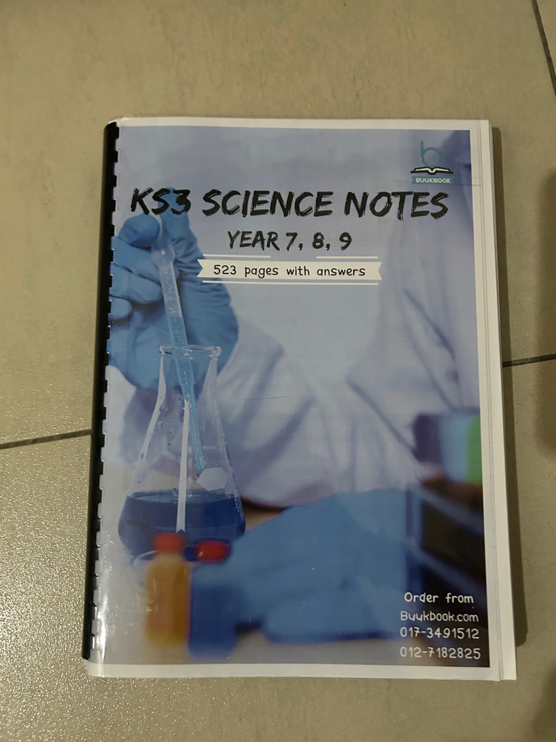 KS3 Science Year 7 Year 8 Year 9 Notes and exercises, Hobbies & Toys ...