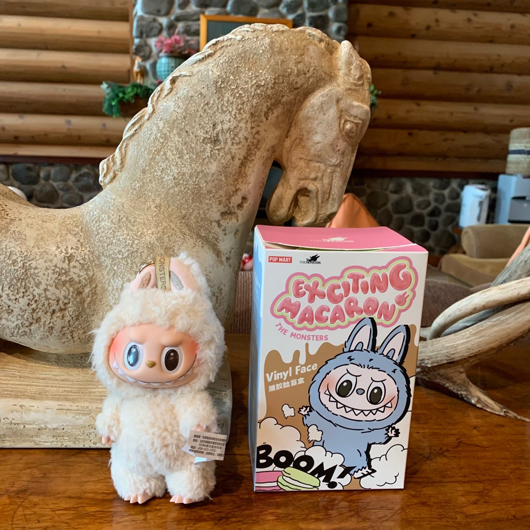 Labubu Macaron Soy Milk, Hobbies & Toys, Toys & Games on Carousell