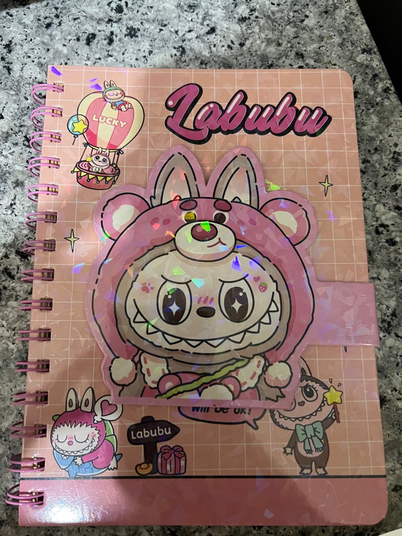 Labubu Notebook, Computers & Tech, Laptops & Notebooks on Carousell