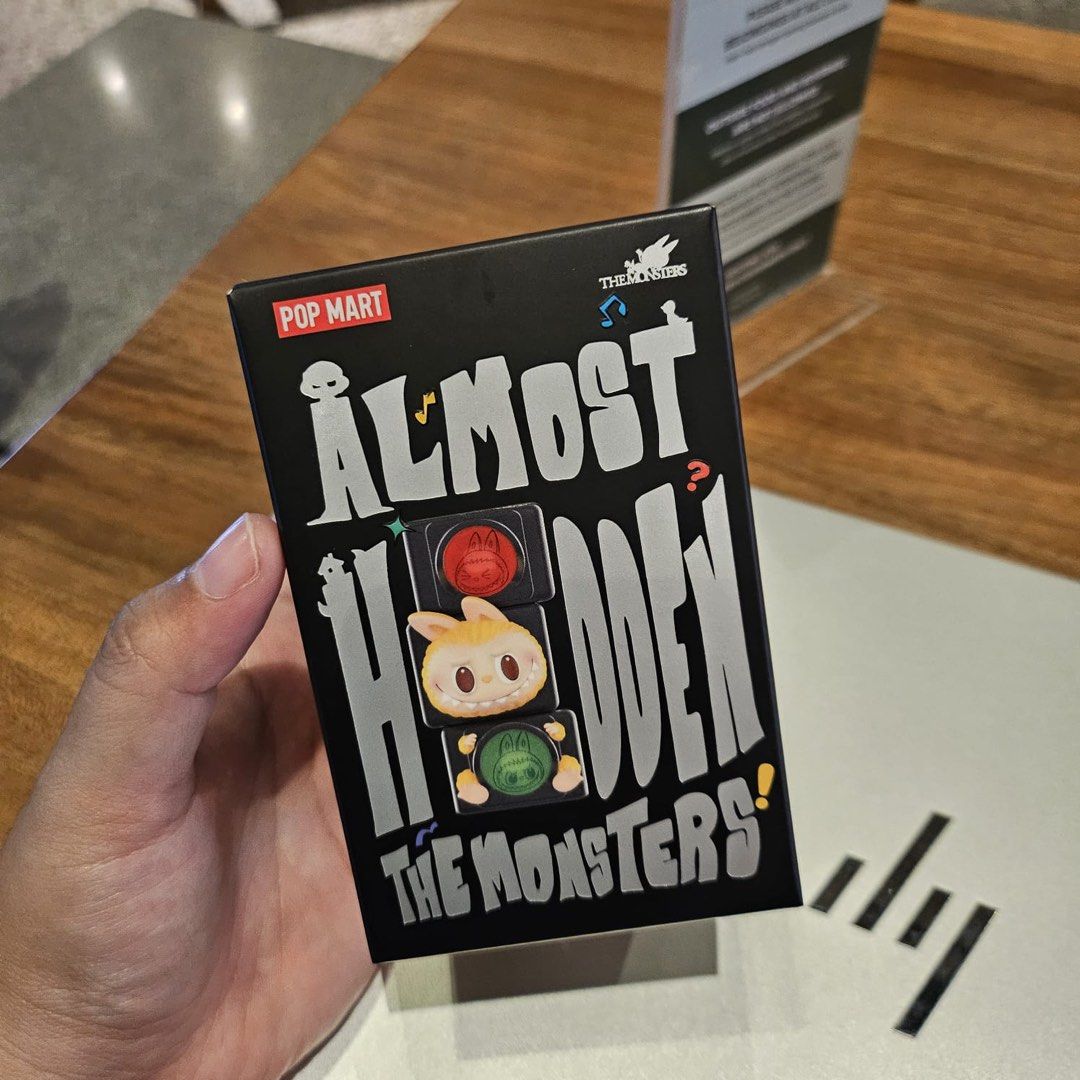 Labubu THE MONSTERS Almost Hidden Series Action Figure Popmart, Toys ...