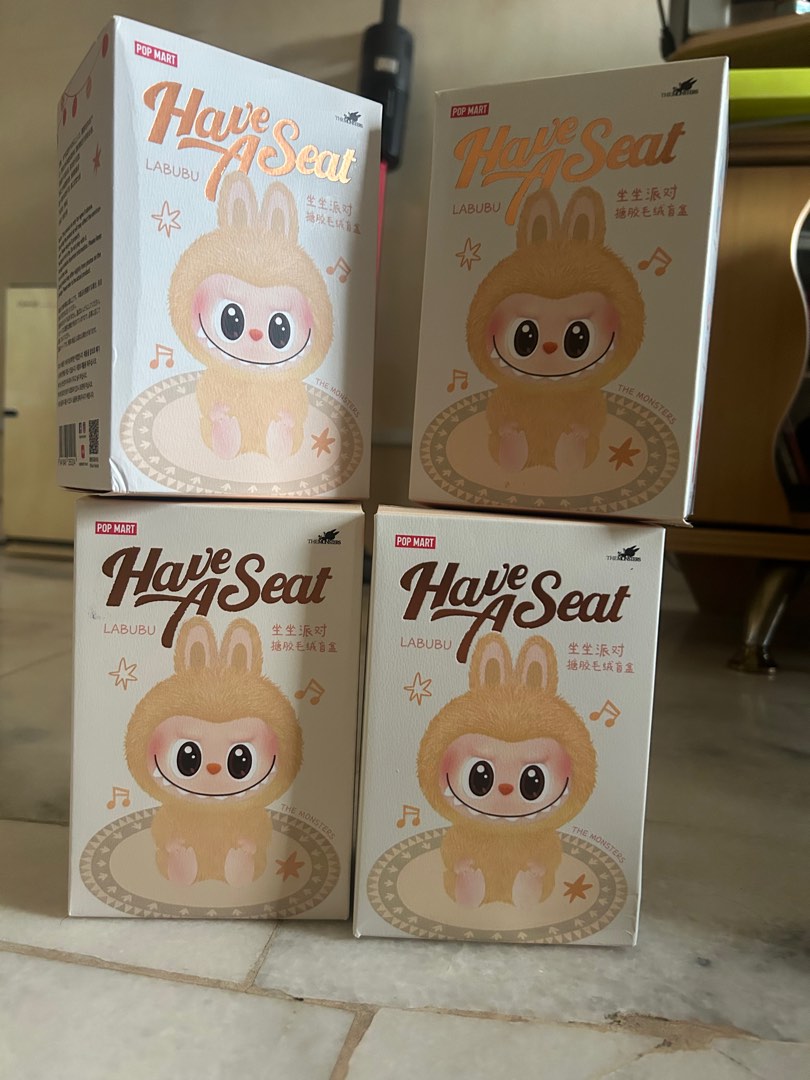 Labubu v2 blind box, Hobbies & Toys, Toys & Games on Carousell