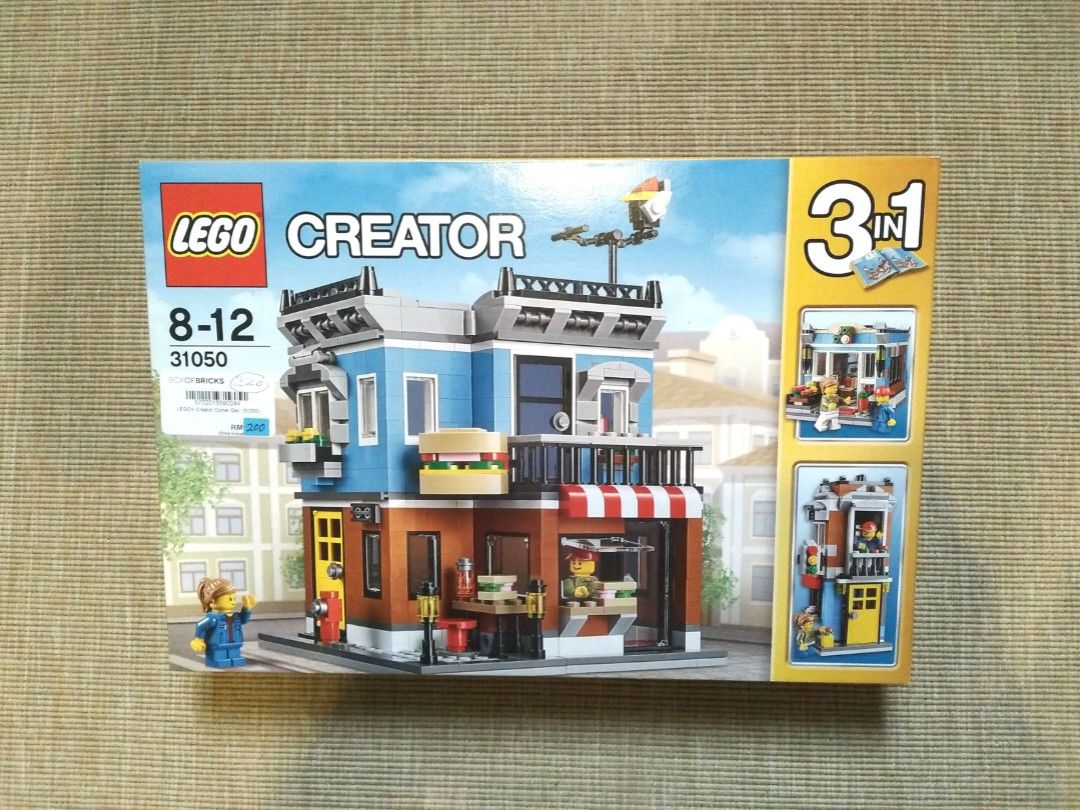 Lego 31050 , Lego Creator 3 in 1 , Corner Deli ( Retired Set ) , Pls ...